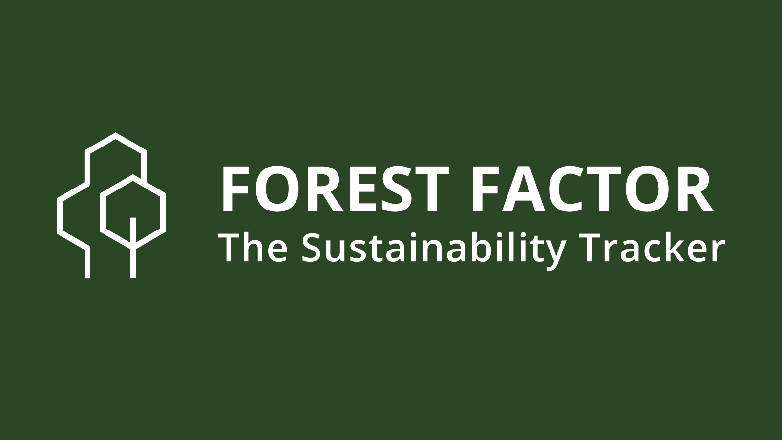 Forest Factor - The Sustainability Tracker